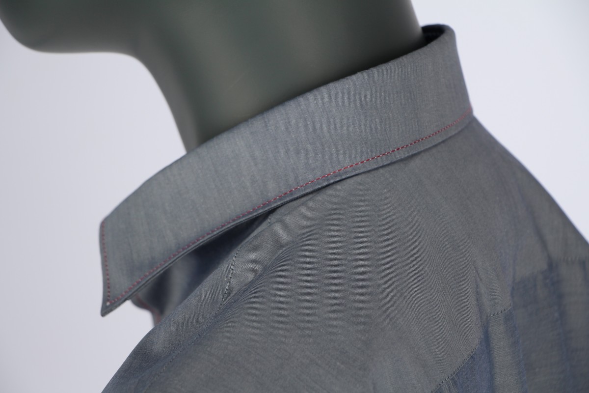 REPABLO holubí modrá slim košile - REPABLO_0039